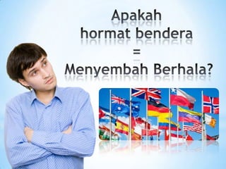 Seminar rohani diskusi alkitab hormat kepada bendera revised | PPTX