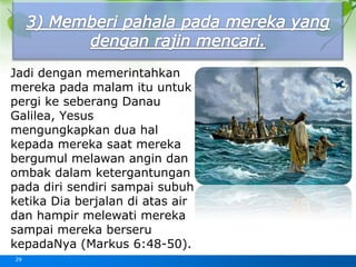 Seminar rohani diskusi alkitab mengapa allah memberi 4 injil | PPTX