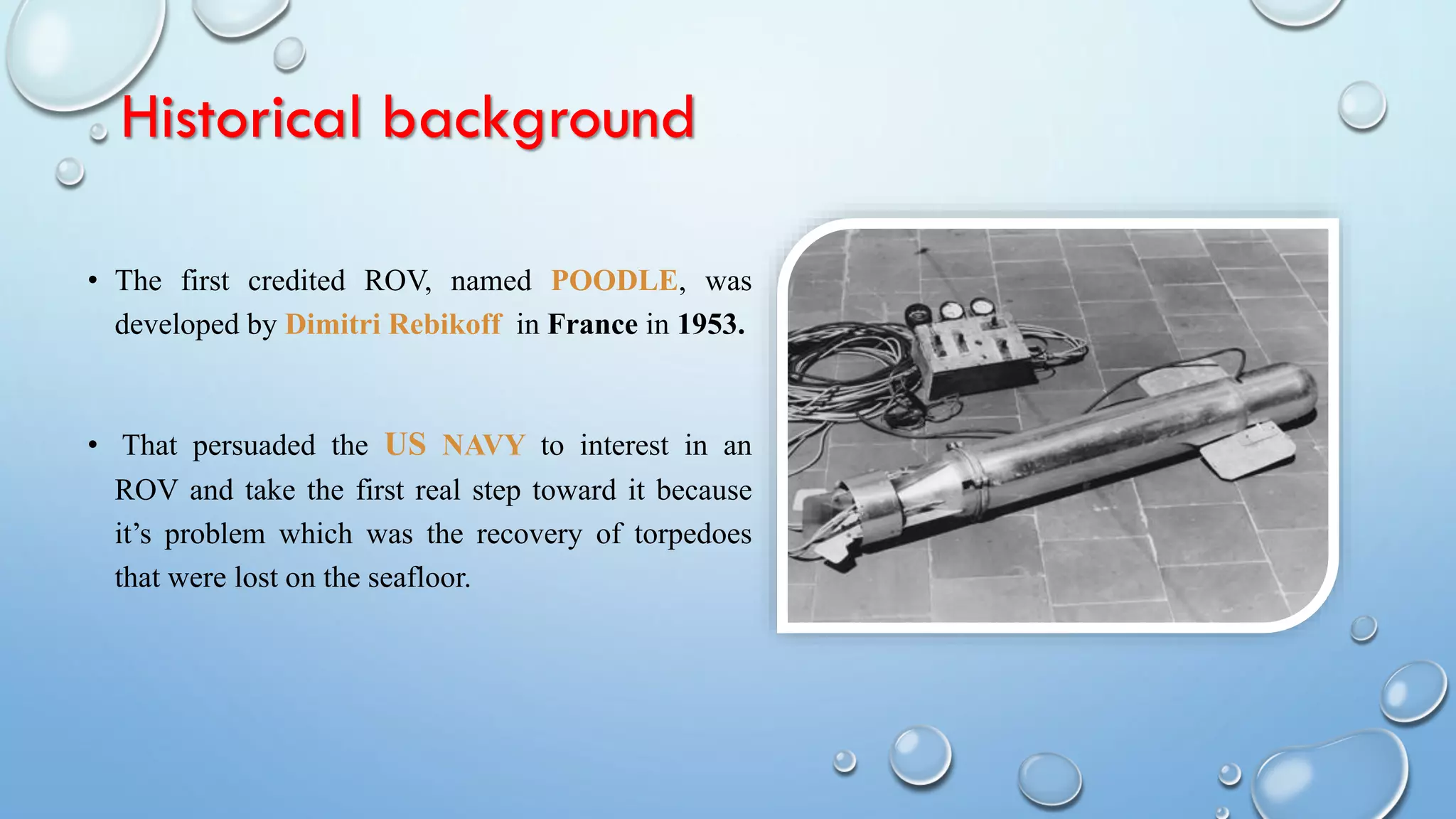 Seminar Remotely Operated Vehicle ( ROV ) | PDF