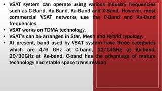 VSAT( Very Small Aperture Terminal) :- In Detail | PPTX