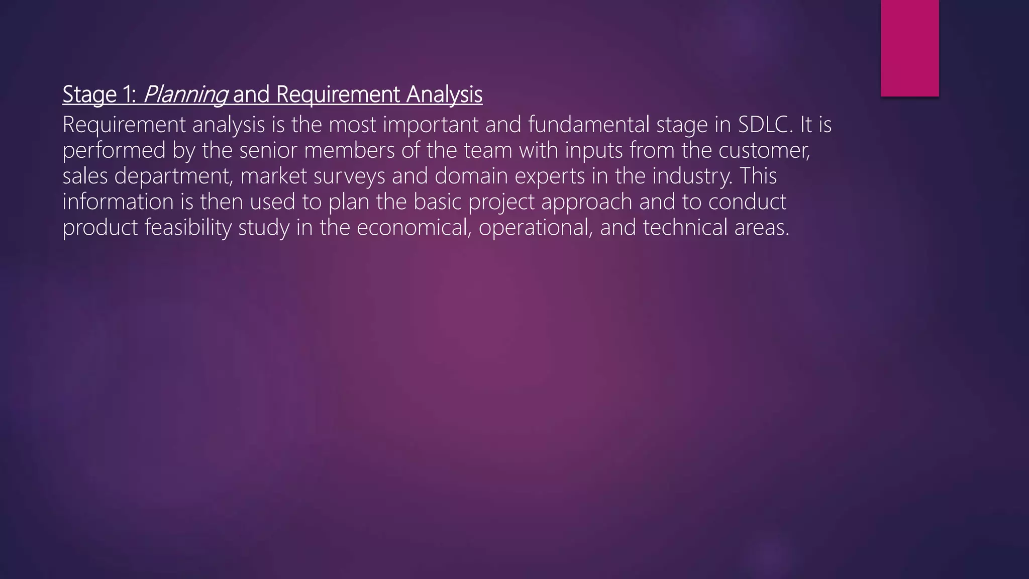 software development life cycle(SDLC) | PPTX
