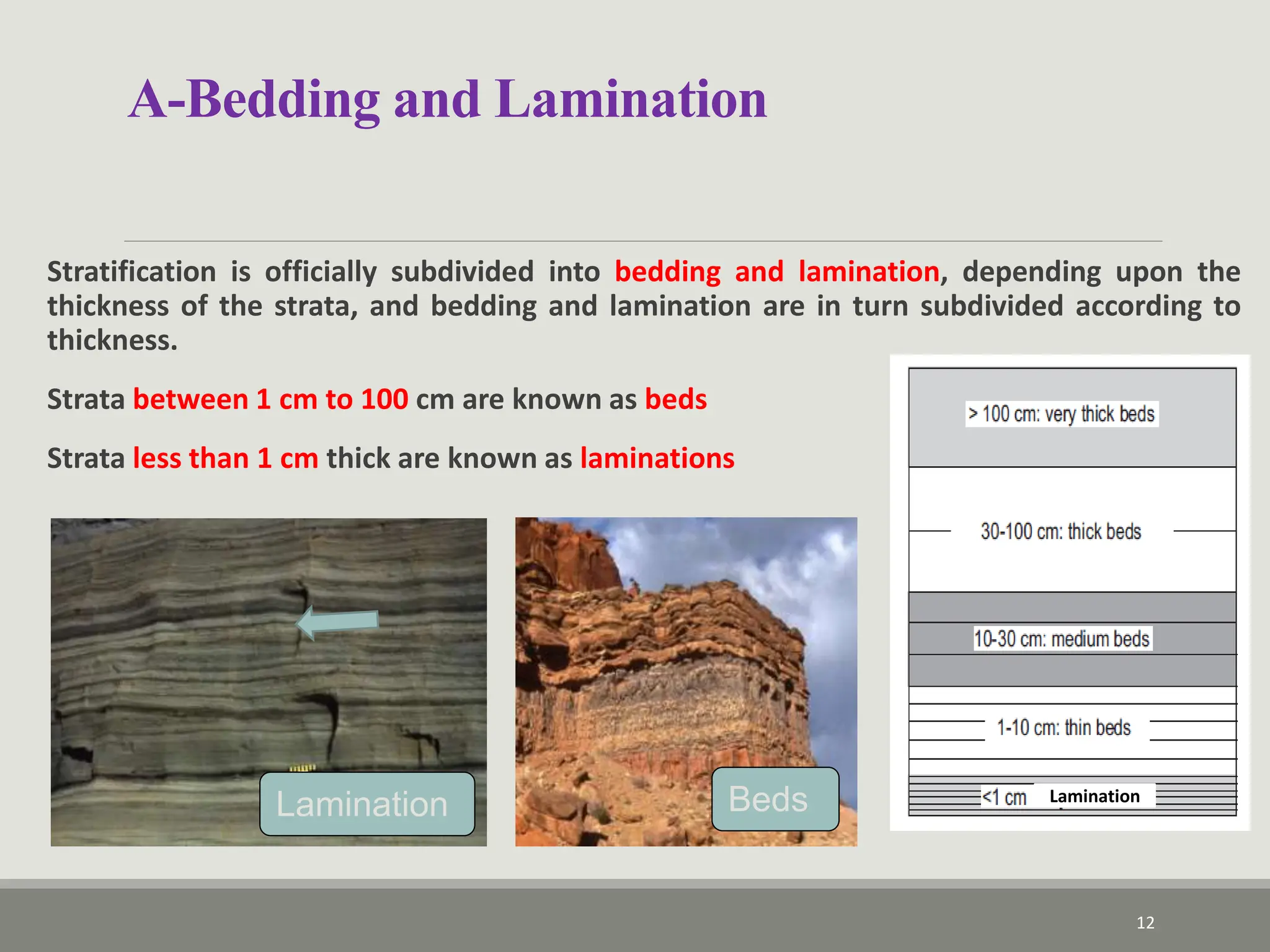 sedimentary structure is the feature in sedimentary rock , to ...