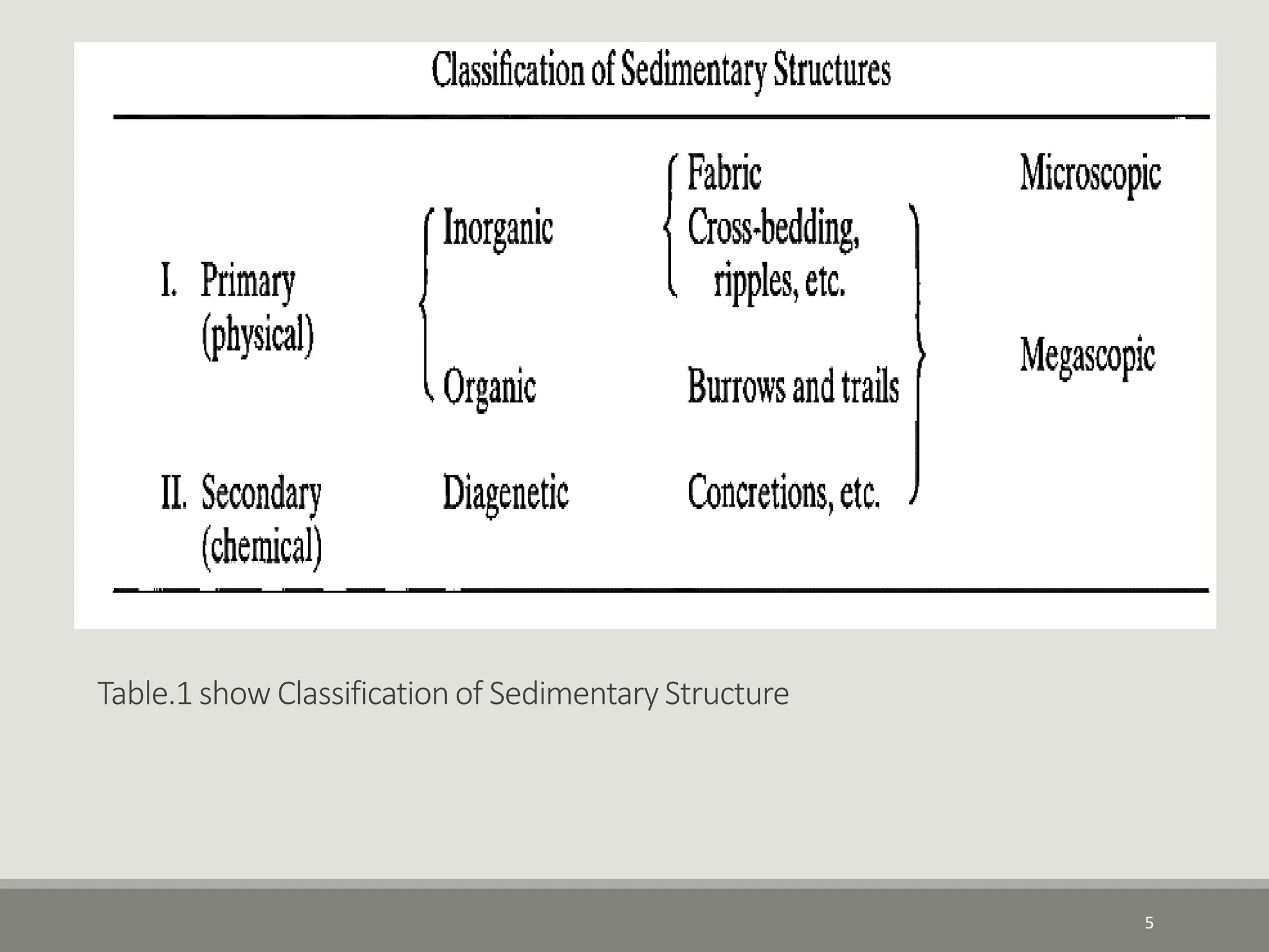 sedimentary structure is the feature in sedimentary rock , to ...