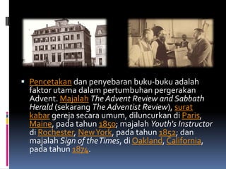Seminar sejarah gereja advent (3) | PPTX