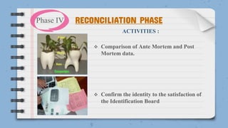 Disaster Victim Identification (DVI) | PPTX
