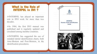 Disaster Victim Identification (DVI) | PPTX