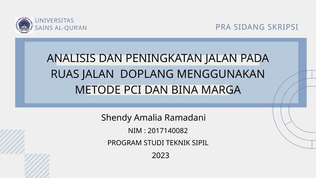 seminar skripsi analisis kerusakan jalan .pptx