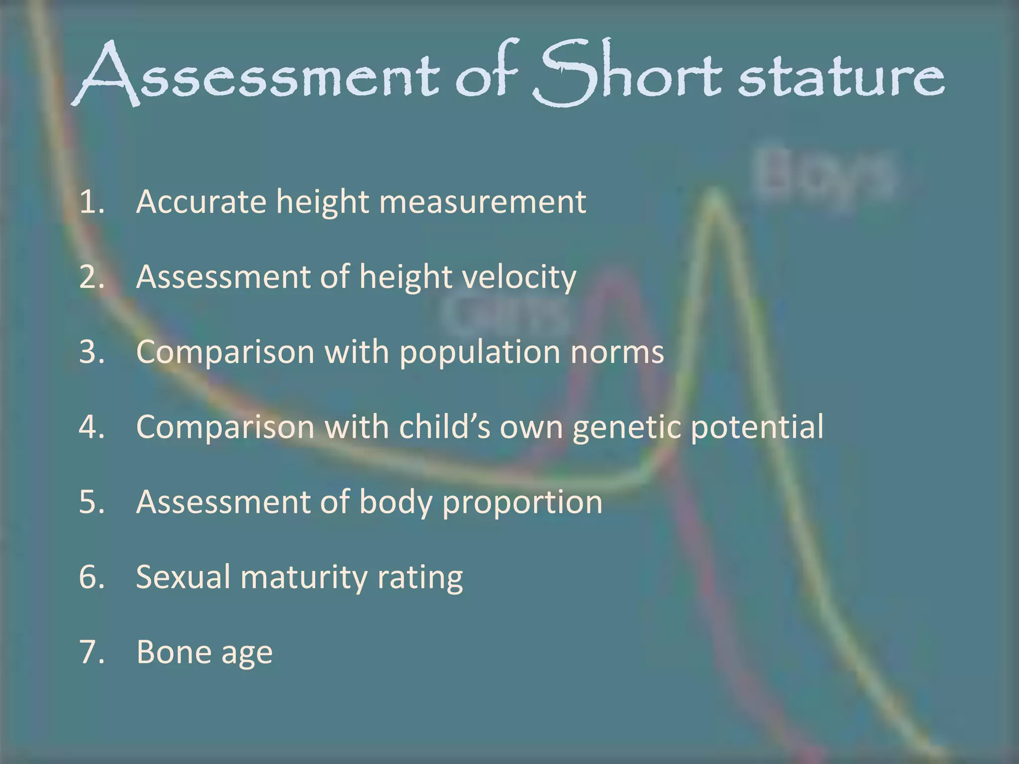 Seminar short stature | PPTX