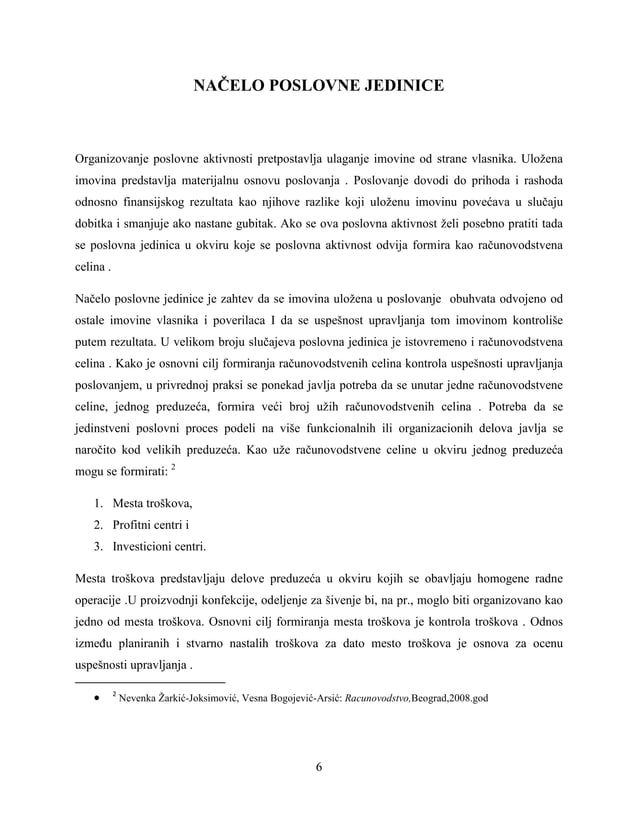 Seminarski rad nacela | PDF