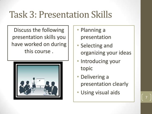 Seminar skills practice | PPTX