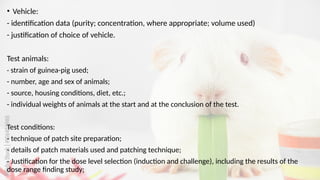 Skin Sensitisation Testing on Guinea Pig (OECD Guideline 406).pptx