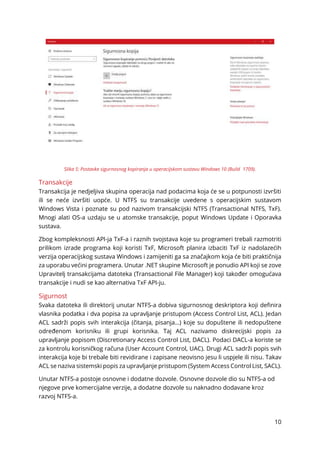 NTFS - seminarski rad (2018) | PDF