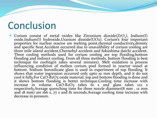 Role of simulant material in nuclear reactor | PPT