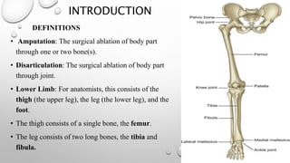 GIAT MECHANICS IN LOWER LIMB AMPUTATION | PPT