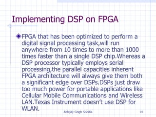 DSP by FPGA | PPT