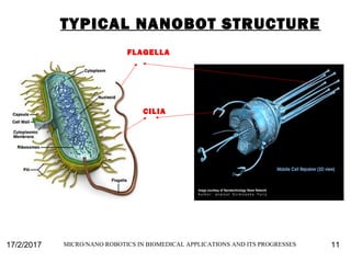 Micro/Nano-Robotics in Biomedical Applications and Its Progresses | PPT