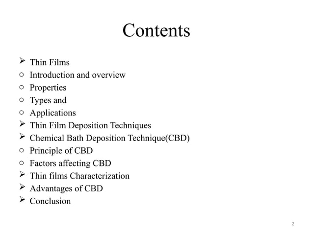 THIN FILMS AND CHEMICAL BATH DEPOSITION TECHNIQUE.pptx