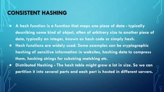 Database Shrading and cassandra architecture | PPT