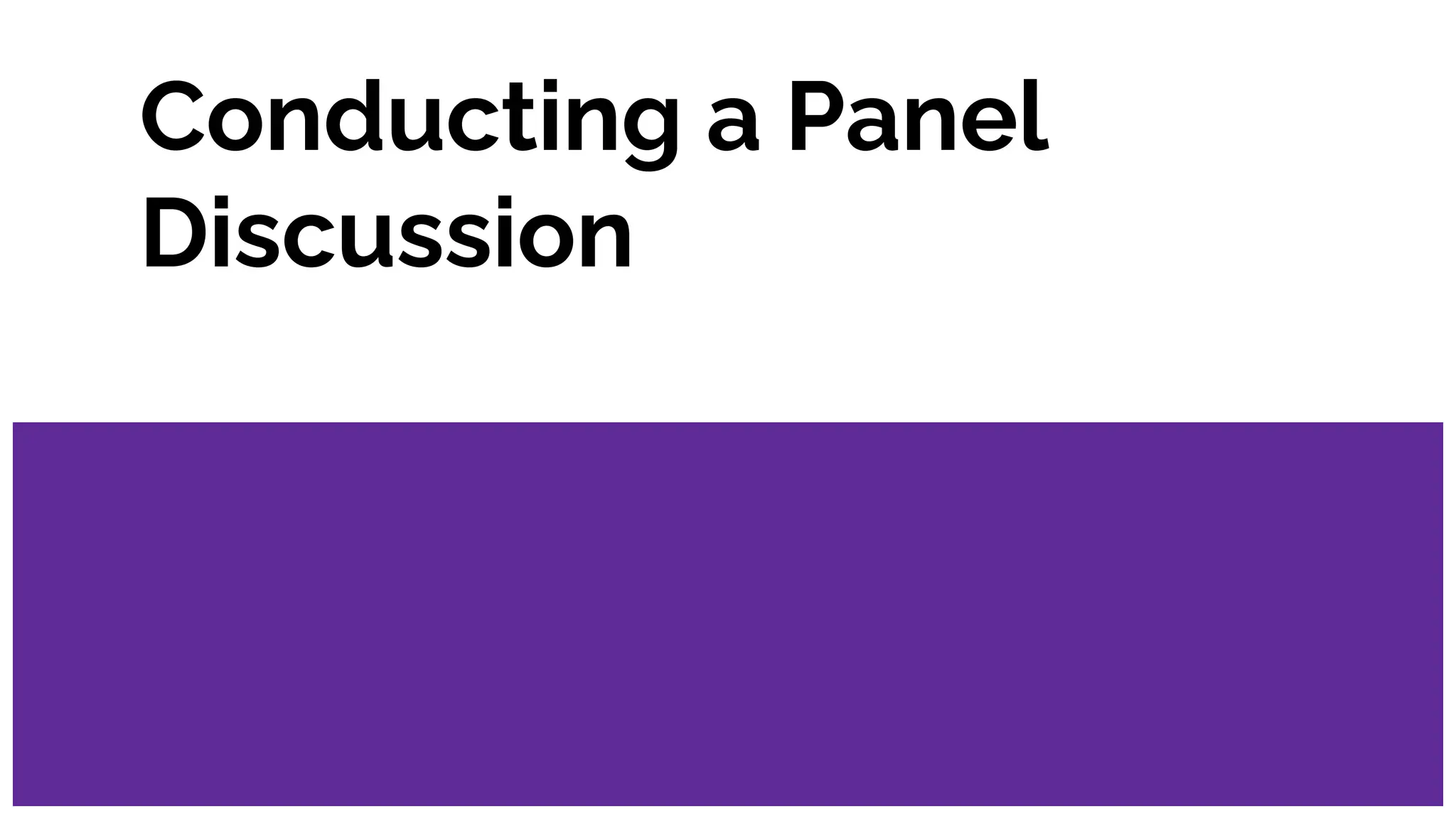 Seminars, Symposium, Conference, panel discussion and formal program.pptx