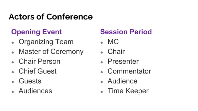 Seminars, Symposium, Conference, panel discussion and formal program.pptx