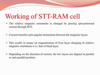 Seminar stt ram | PPTX
