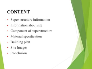 Superstructure | PPTX | Civil Engineering Industry | Industries