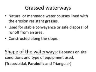 Seminar on soil and water conservation measures | PPTX