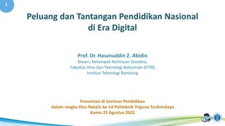 Seminar Tasikmalaya 25 Agustus 2022 - HZA - Pendidikan - Final.pdf