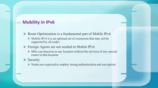 Mobile Networking through Mobile IP | PPT