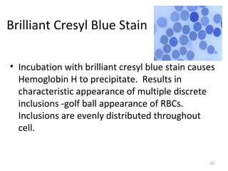 Seminar thalassemia | PPT