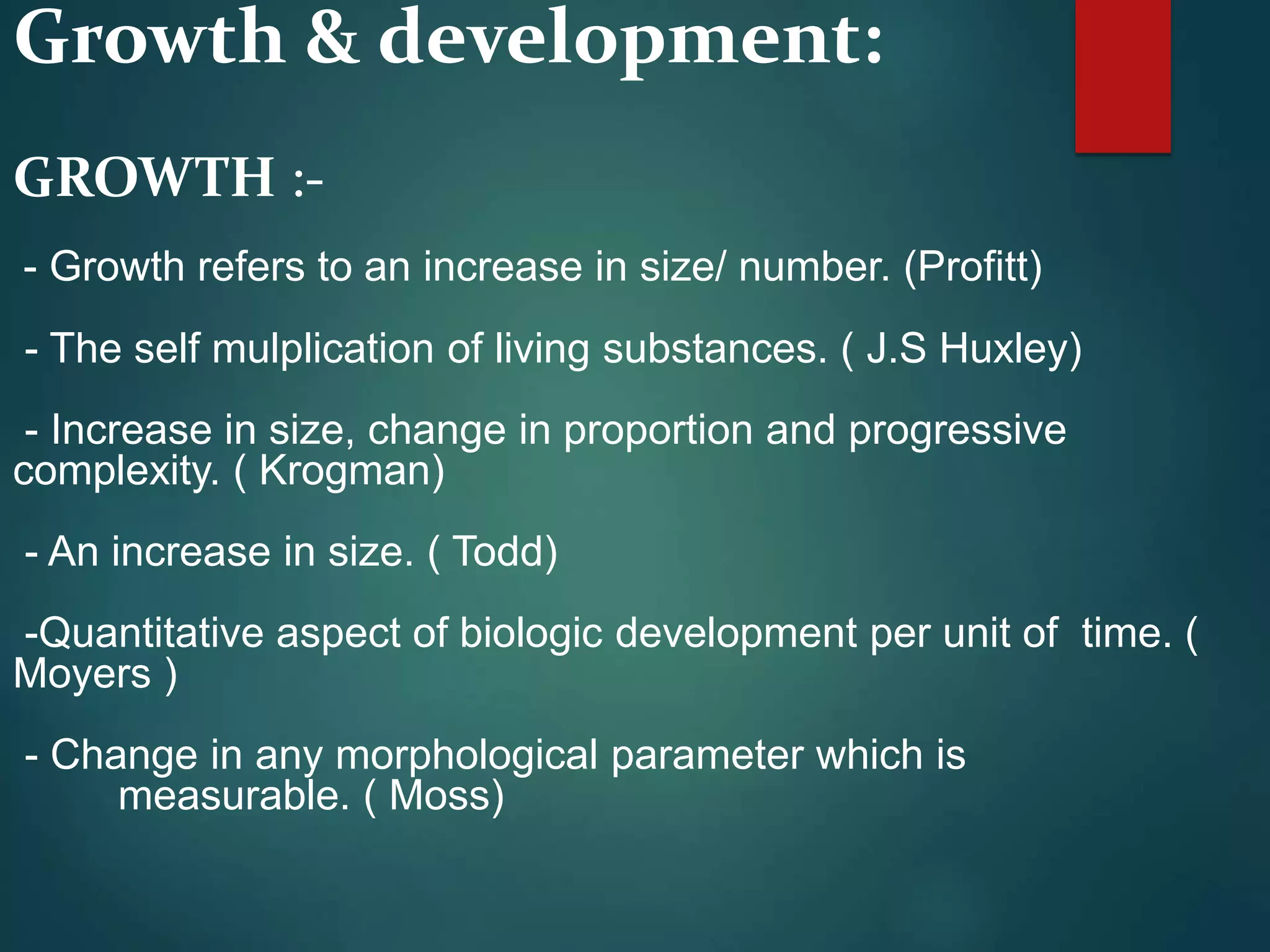 Theories of growth | PPT