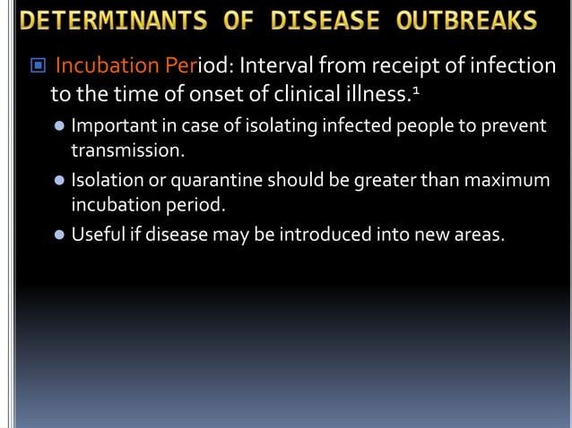 outbreak investigation - types of epidemics and investigating them | PPTX