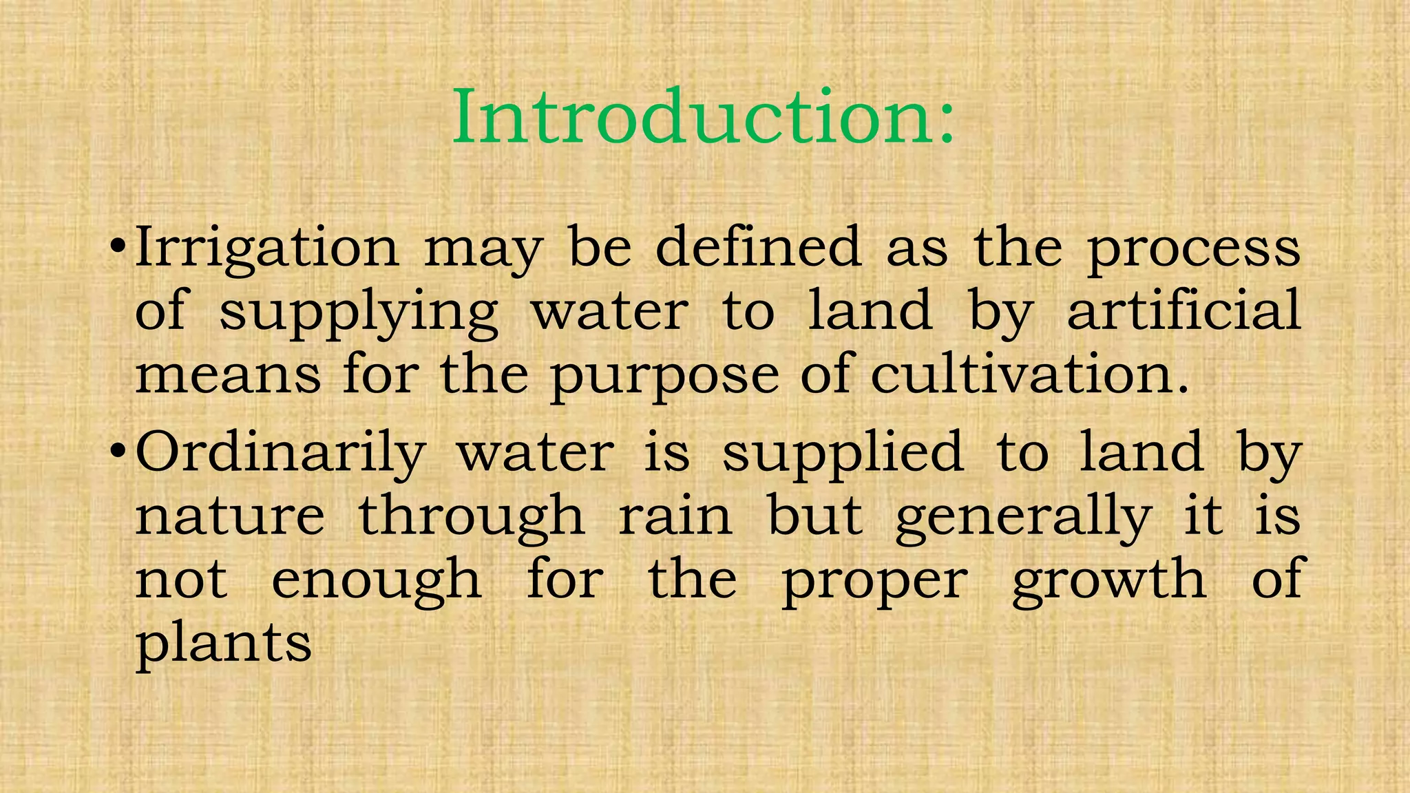MICRO CONTROLLER BASED DRIP IRRIGATION SYSTEM | PPTX
