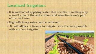 MICRO CONTROLLER BASED DRIP IRRIGATION SYSTEM | PPTX