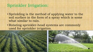 MICRO CONTROLLER BASED DRIP IRRIGATION SYSTEM | PPTX