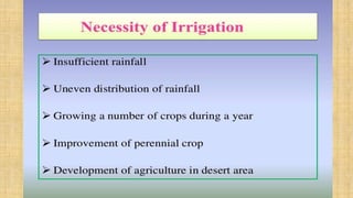 MICRO CONTROLLER BASED DRIP IRRIGATION SYSTEM | PPTX