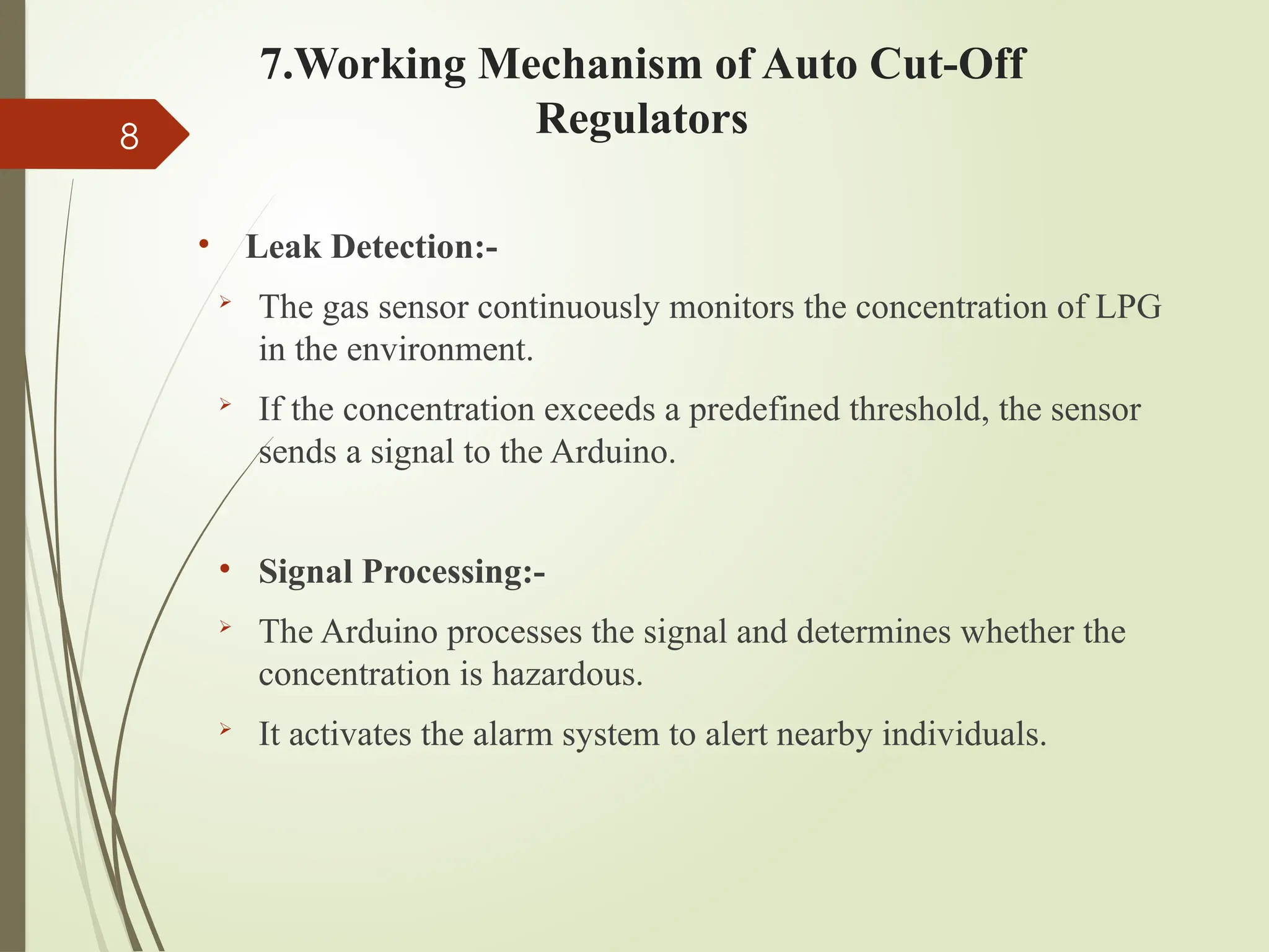 Advanced gas leakage detection safety with auto cut off regulator.pptx