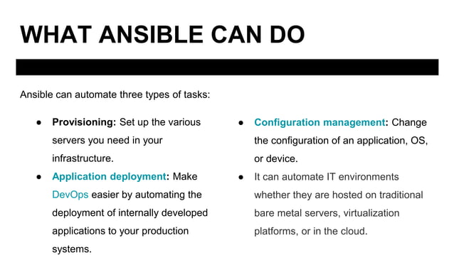 Ansible Automation Tool Pptx