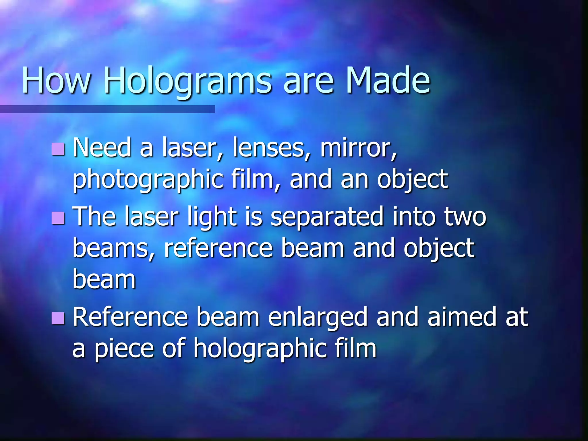 seminar topic of holography.ppt