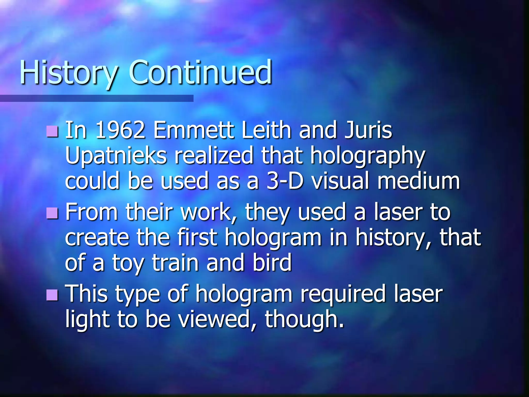 seminar topic of holography.ppt