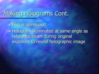 seminar topic of holography.ppt
