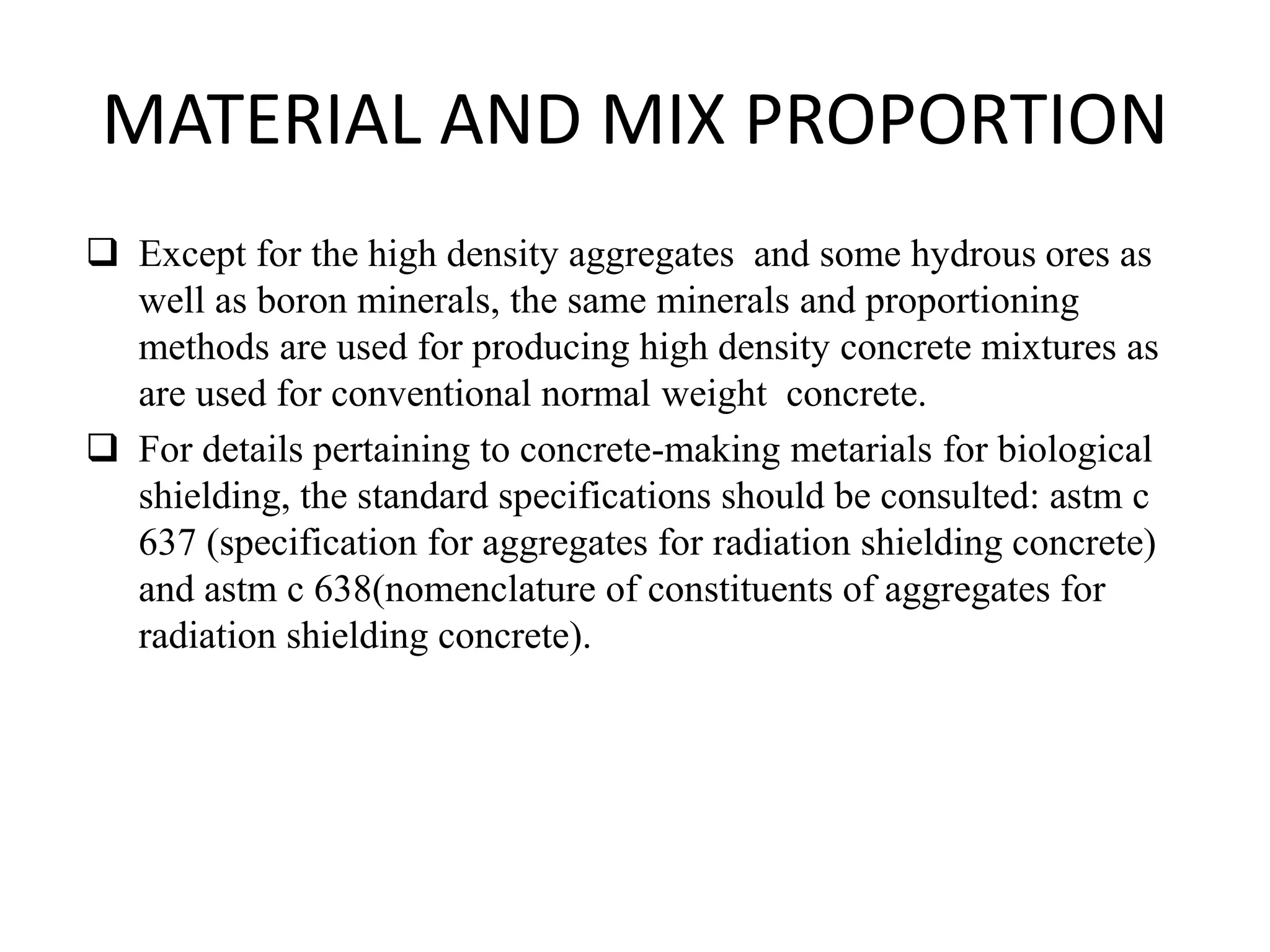 seminar topic on high density concrete- | PDF