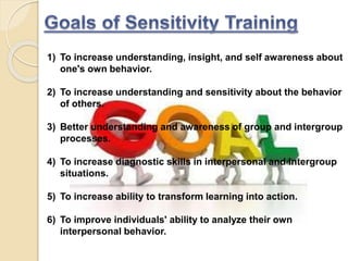 Sensitivity Training And Emotional Intelligence | PPTX