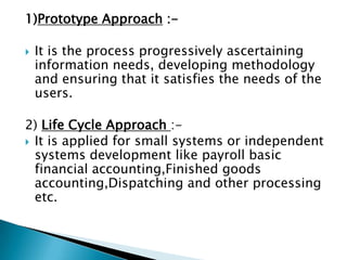 System and Design-MIS-Seminar,Presentation | PPTX
