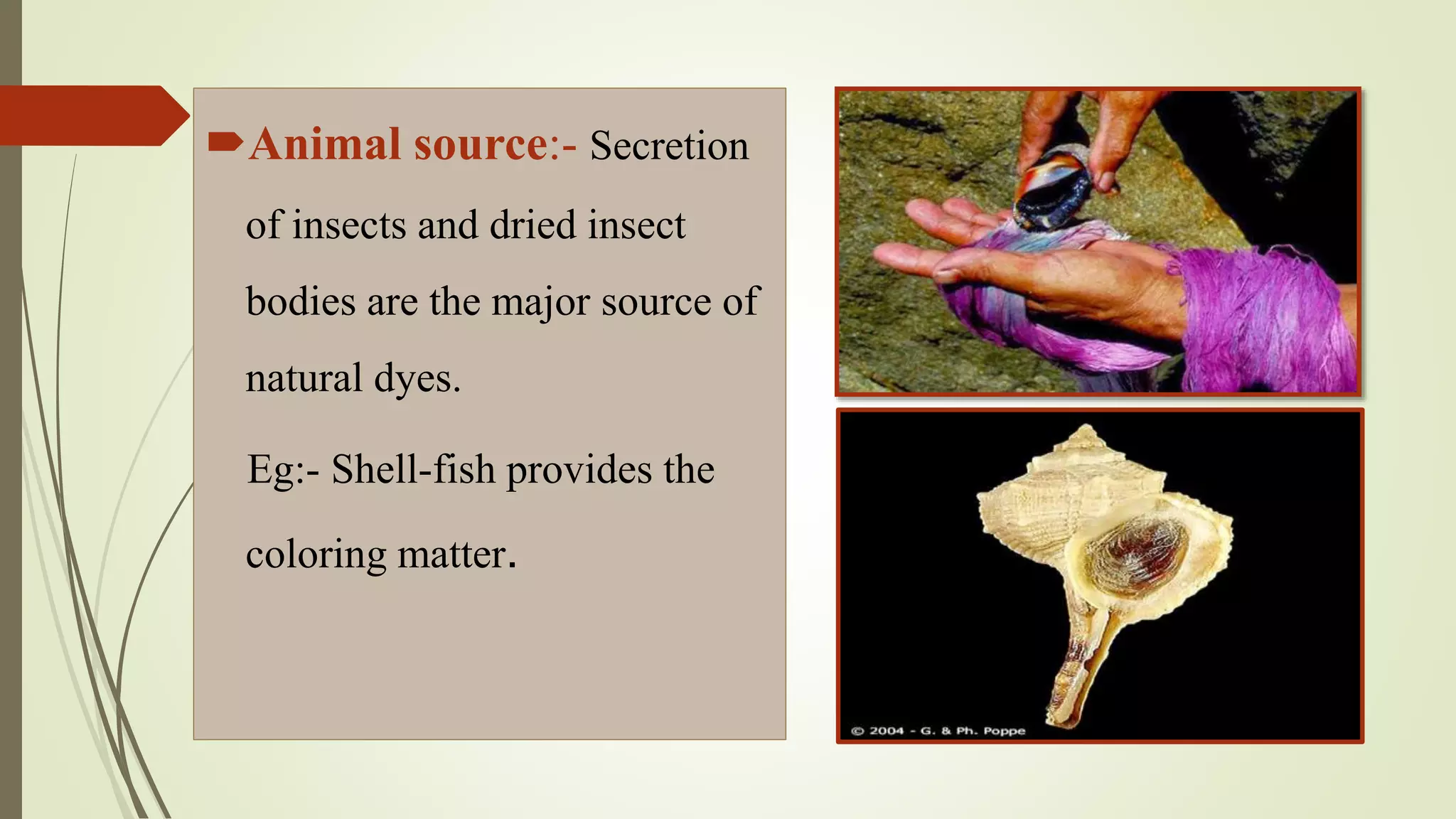 Seminar topic on natural dyes by Arpana kamboj | PPTX