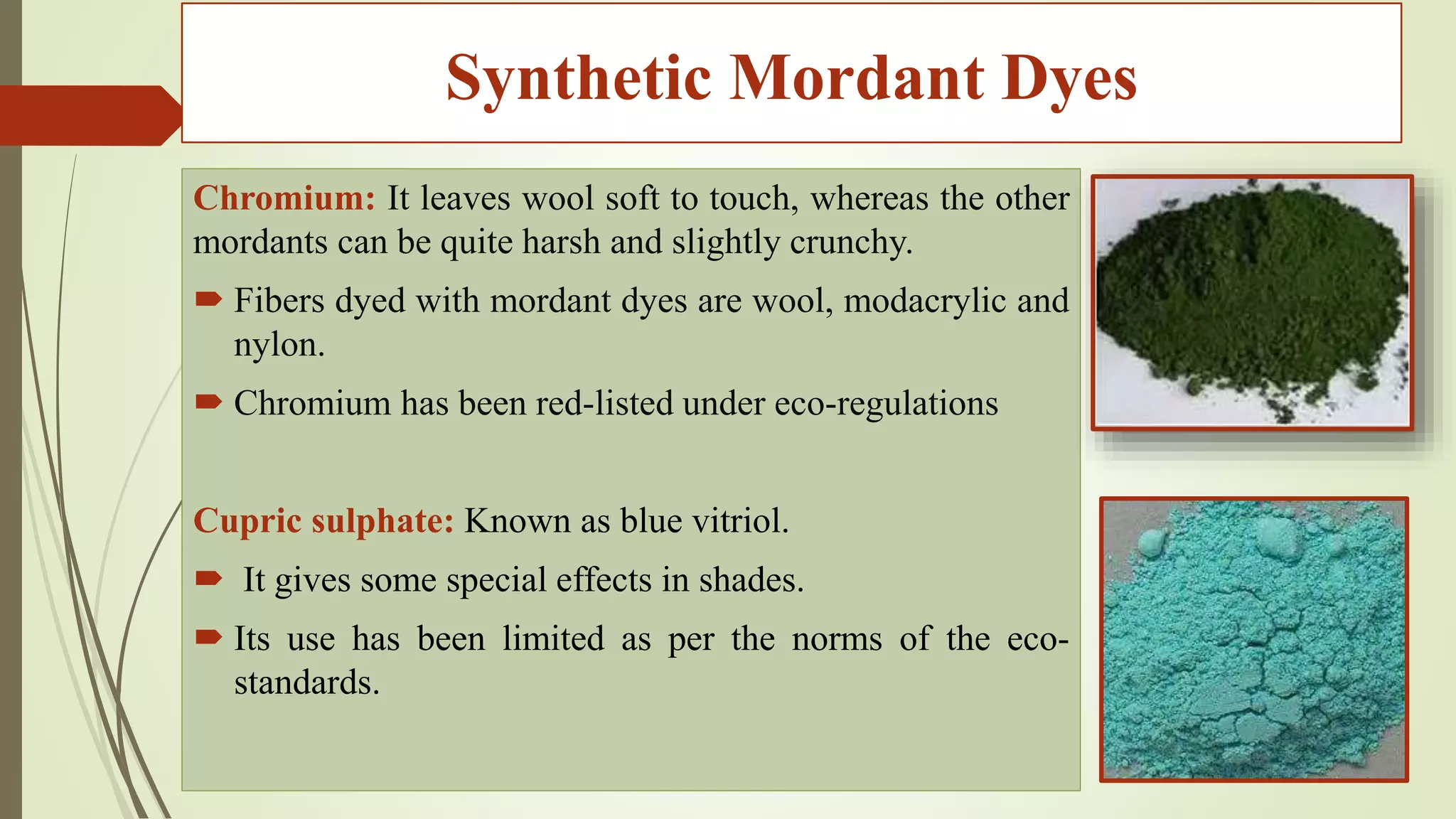 Seminar topic on natural dyes by Arpana kamboj | PPTX