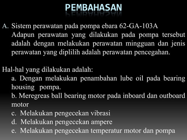 Seminar tugas akhir Alignment Pompa Sentrifugal Horizontal Single Stage ...