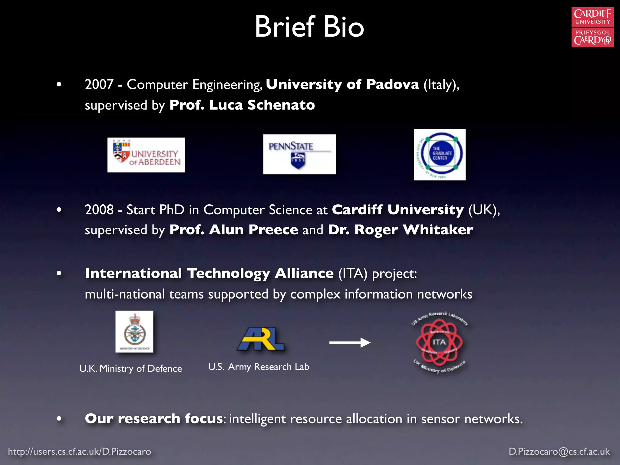On Multi-Sensor Task Allocation | PPT