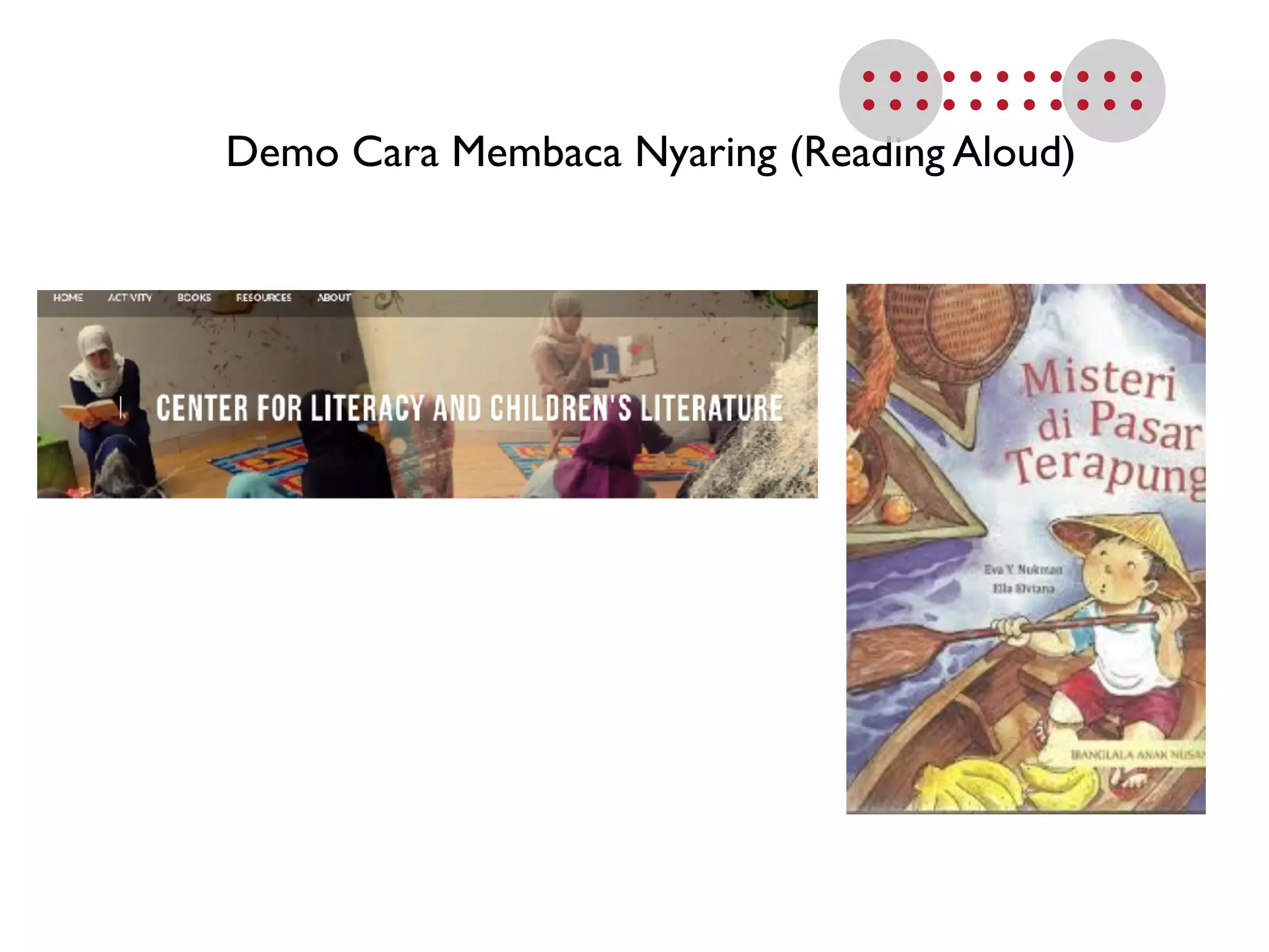 Membaca Nyaring dan Membaca Mandiri: Dua Kegiatan Literasi (Yang ...