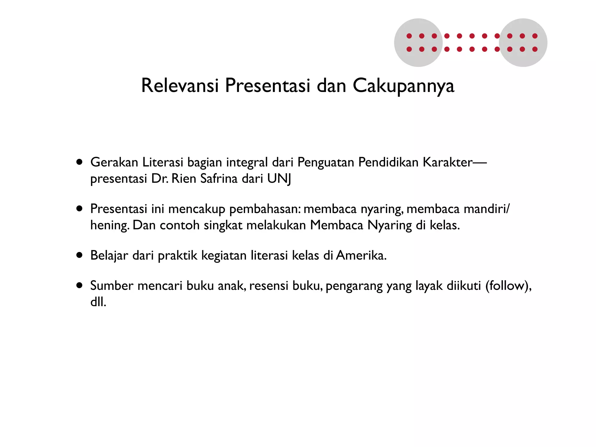 Membaca Nyaring dan Membaca Mandiri: Dua Kegiatan Literasi (Yang ...